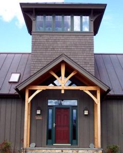 Timber Frame Truss Design in the Barn Home - Timberpeg