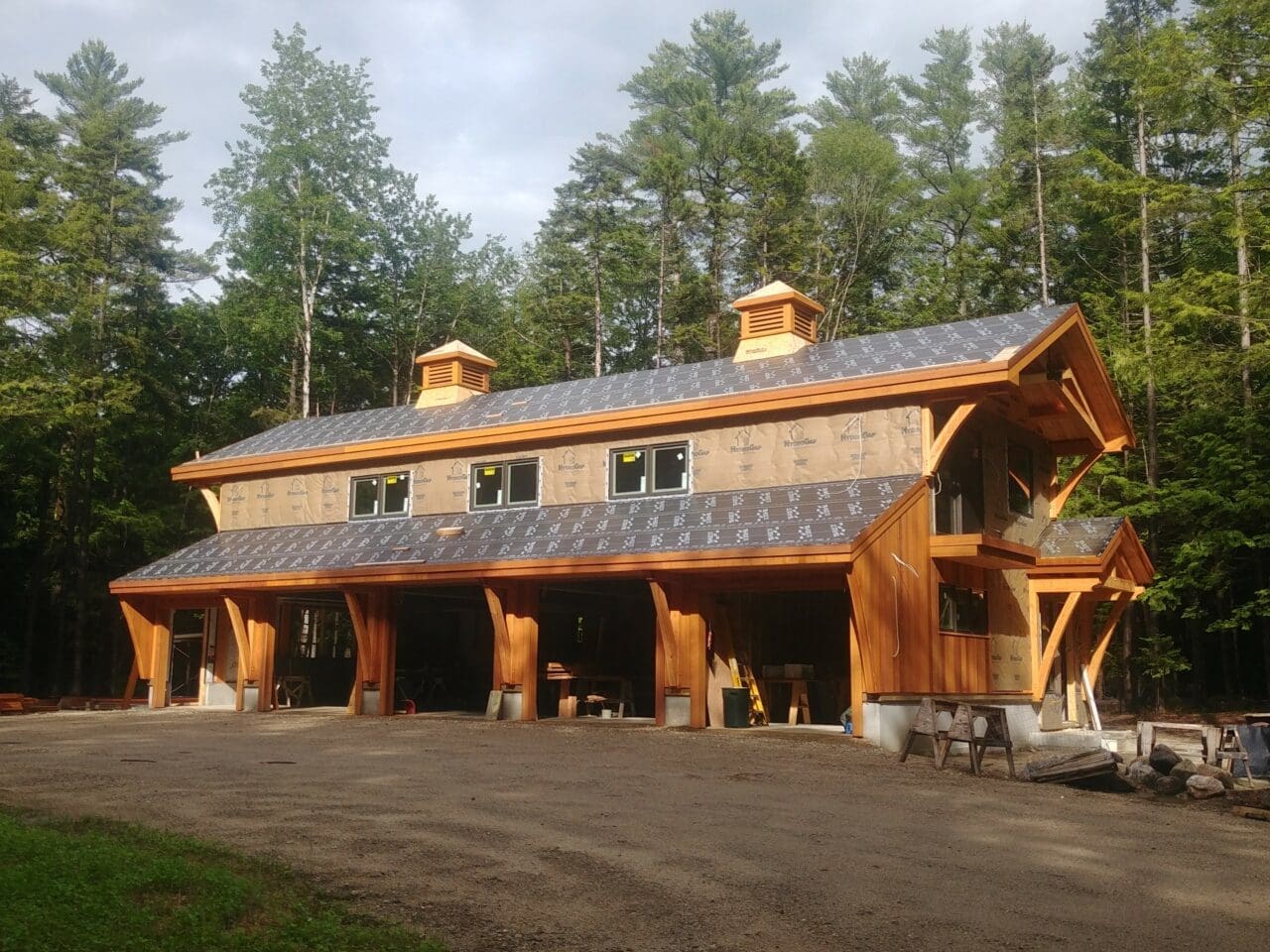 Guest House & Party Barn: A Versatile Timber Frame Project