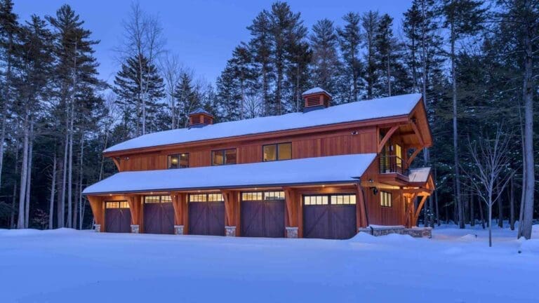 BARN-STYLE HOME OLD CHATHAM, NY (5911) - Timberpeg