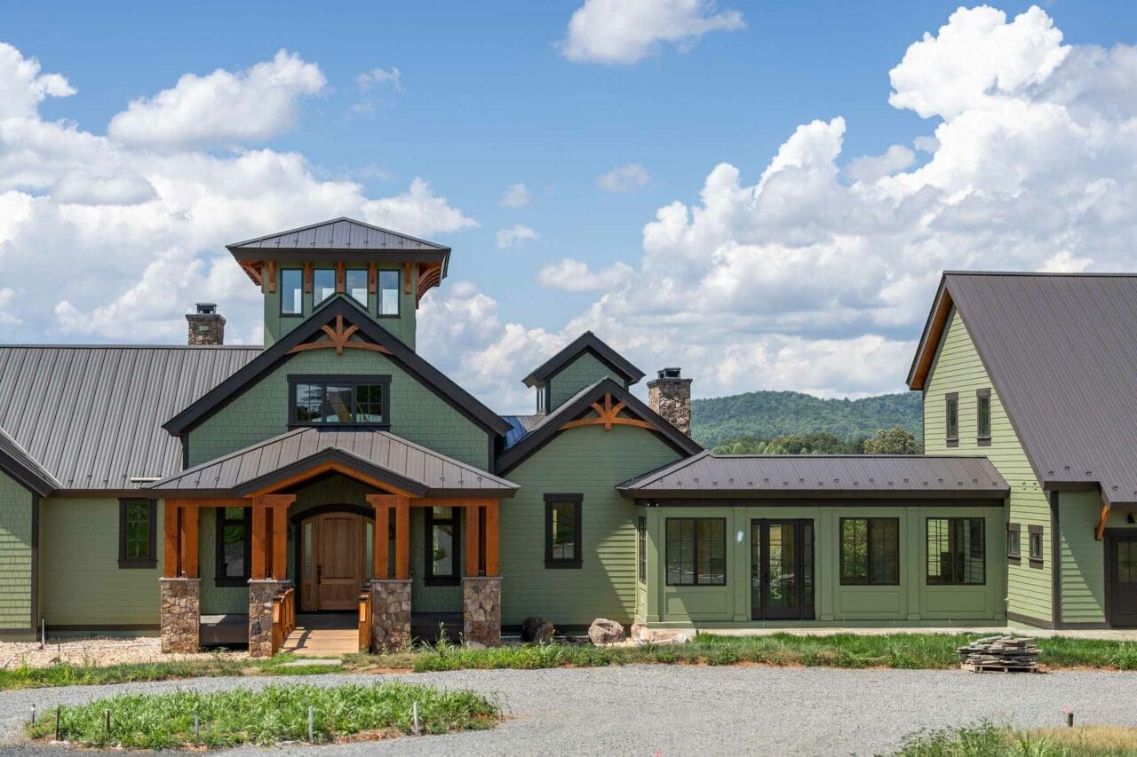 Albemarle County Retreat: A Stunning Hybrid Timber Frame Home