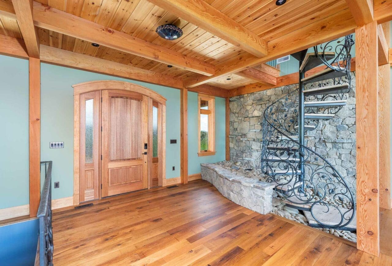 Albemarle County Retreat: A Stunning Hybrid Timber Frame Home