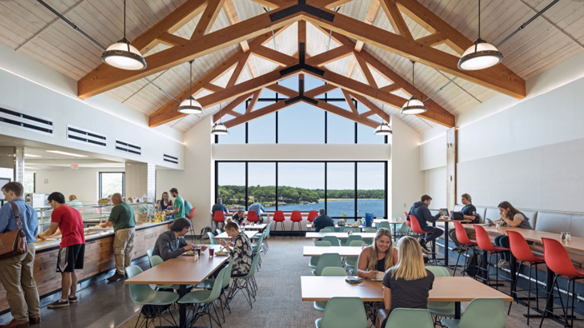University of New England Danielle N. Ripich Commons Dining Hall